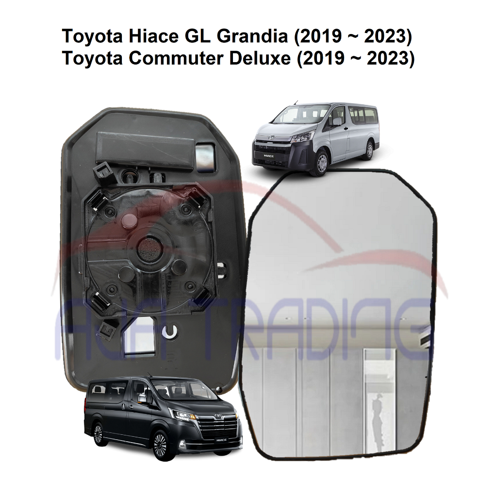 Side Mirror Lens for Toyota Hiace (2019 ~ 2023) | Shopee Philippines