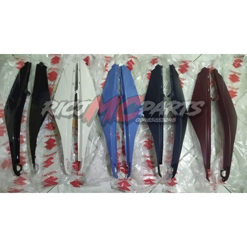 SGP fairings Raider 150 fi Gloss black & matt black | Shopee Philippines