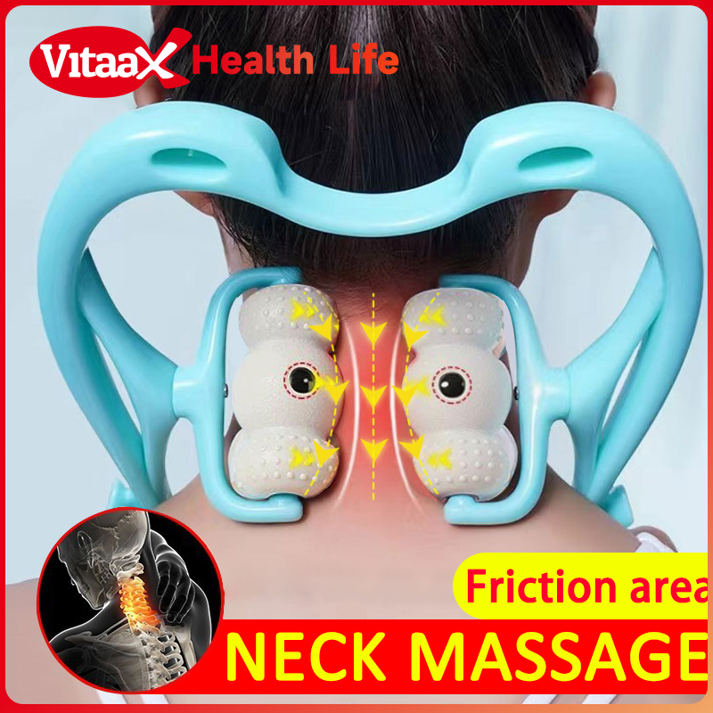 【With magnet】Neck Massage Roller for Cervical Therapy PRessure Joint ...