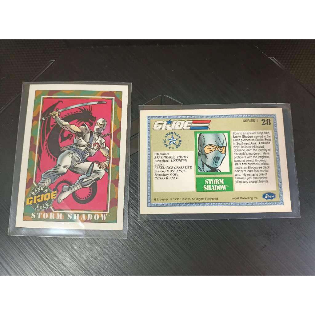 GI Joe Cards - price per piece (choose) | Shopee Philippines
