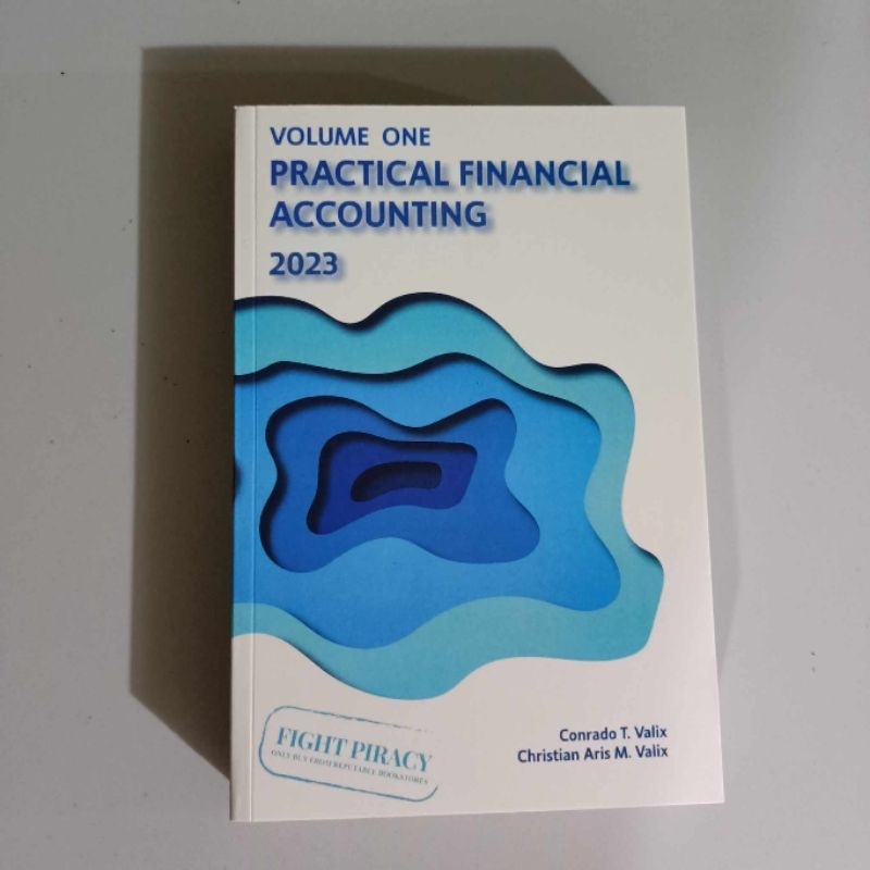 Practical Financial Accounting volume 1 By:Val8x | Shopee Philippines