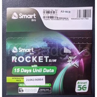 Shop smart bro rocket sim for Sale on Shopee Philippines