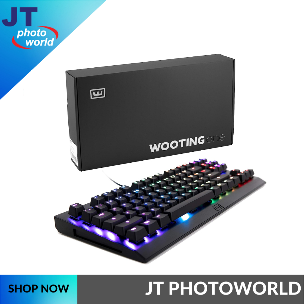 Wooting one Analog RGB TKL Mechanical Gaming Keyboard Linear55 Red ...
