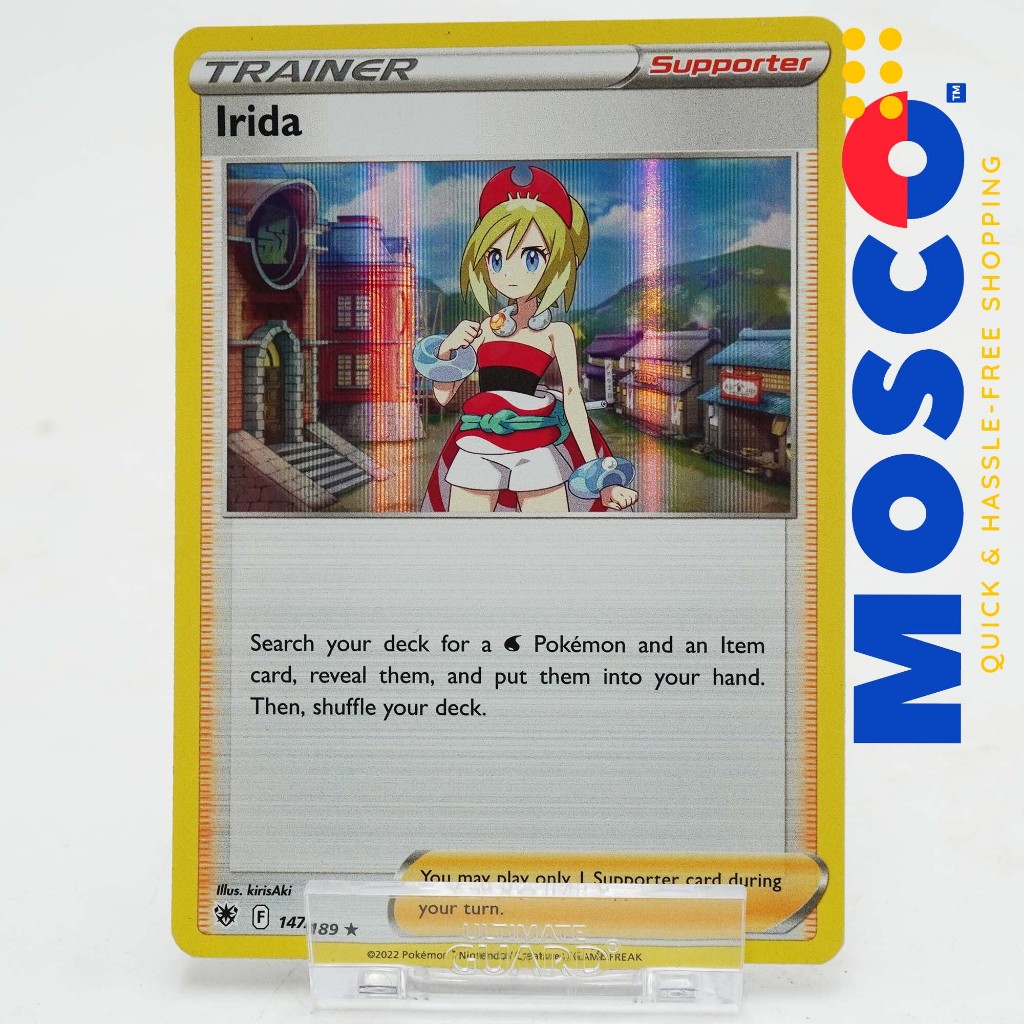 Irida - 147/189 - Holo Rare | Supporter Cards Pokemon TCG | Shopee ...