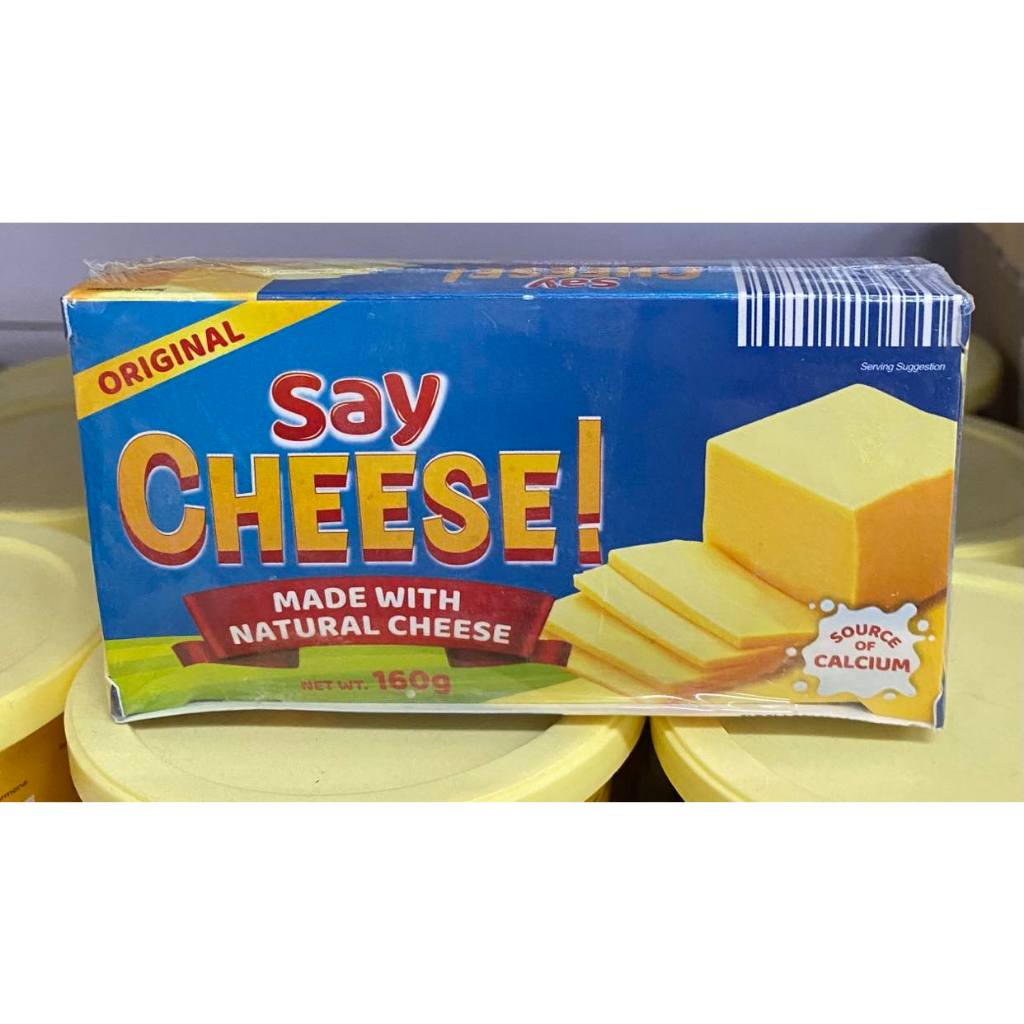 SAY CHEESE ORIGINAL MADE WITH NATURAL CHEESE 160g | Shopee Philippines
