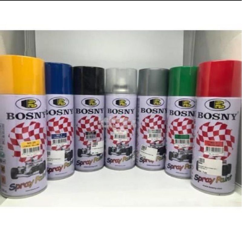 Bosny spray paint Many colors available For automotive finishes!! Quick ...