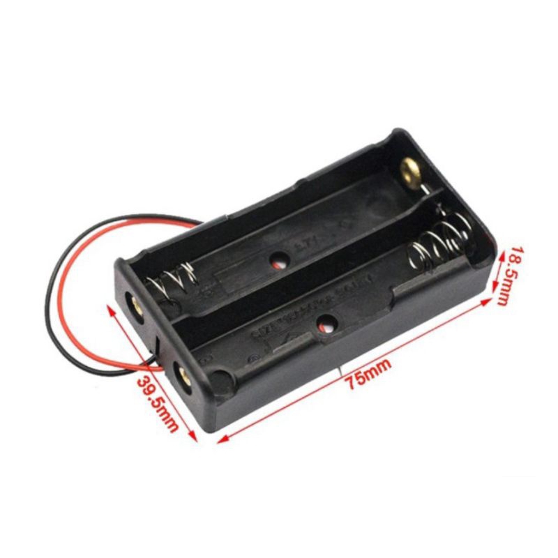 2 slot 2AA battery holder storage box case serise parallel style , sold ...