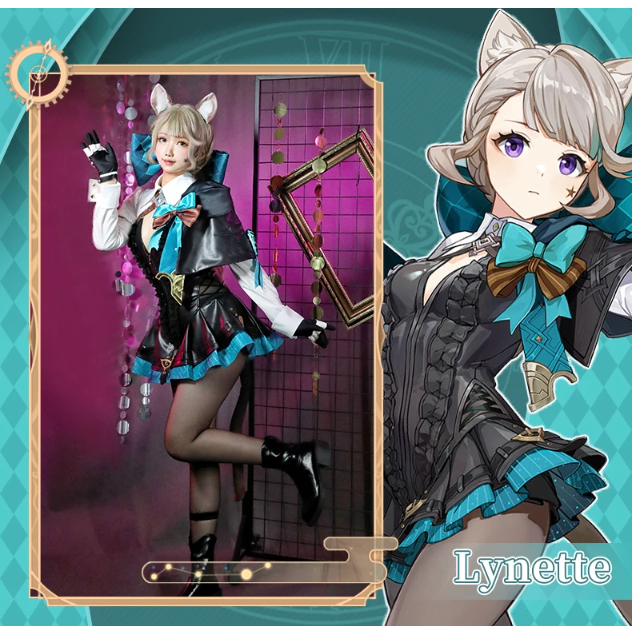 UWOWO Lynette Cosplay Collab Series: Genshin Impact Cosplay Lynette ...