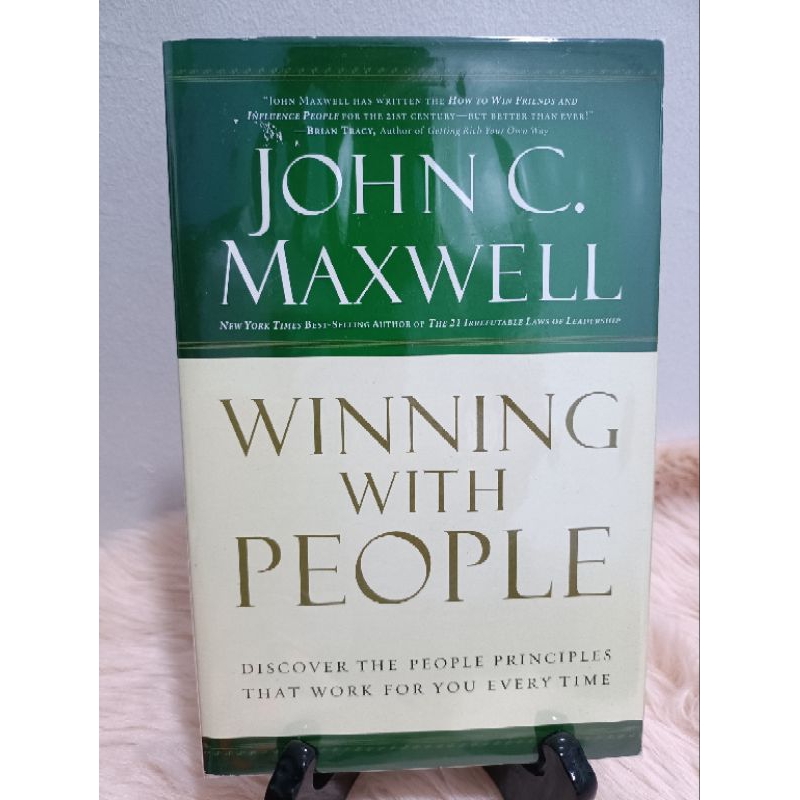 WINNING WITH PEOPLE by JOHN MAXWELL (PAPERBACK) | Shopee Philippines