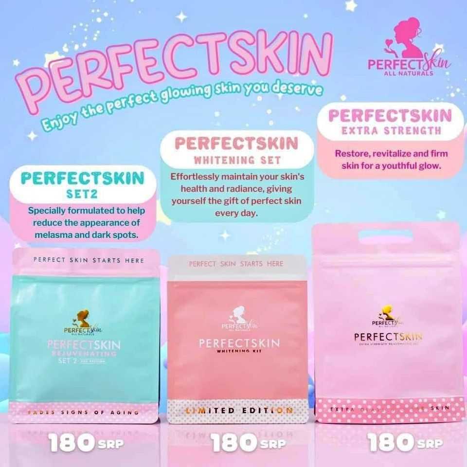 Perfect Skin Extra Strength Rejuvenating Kit | Melasma Set | Whitening ...