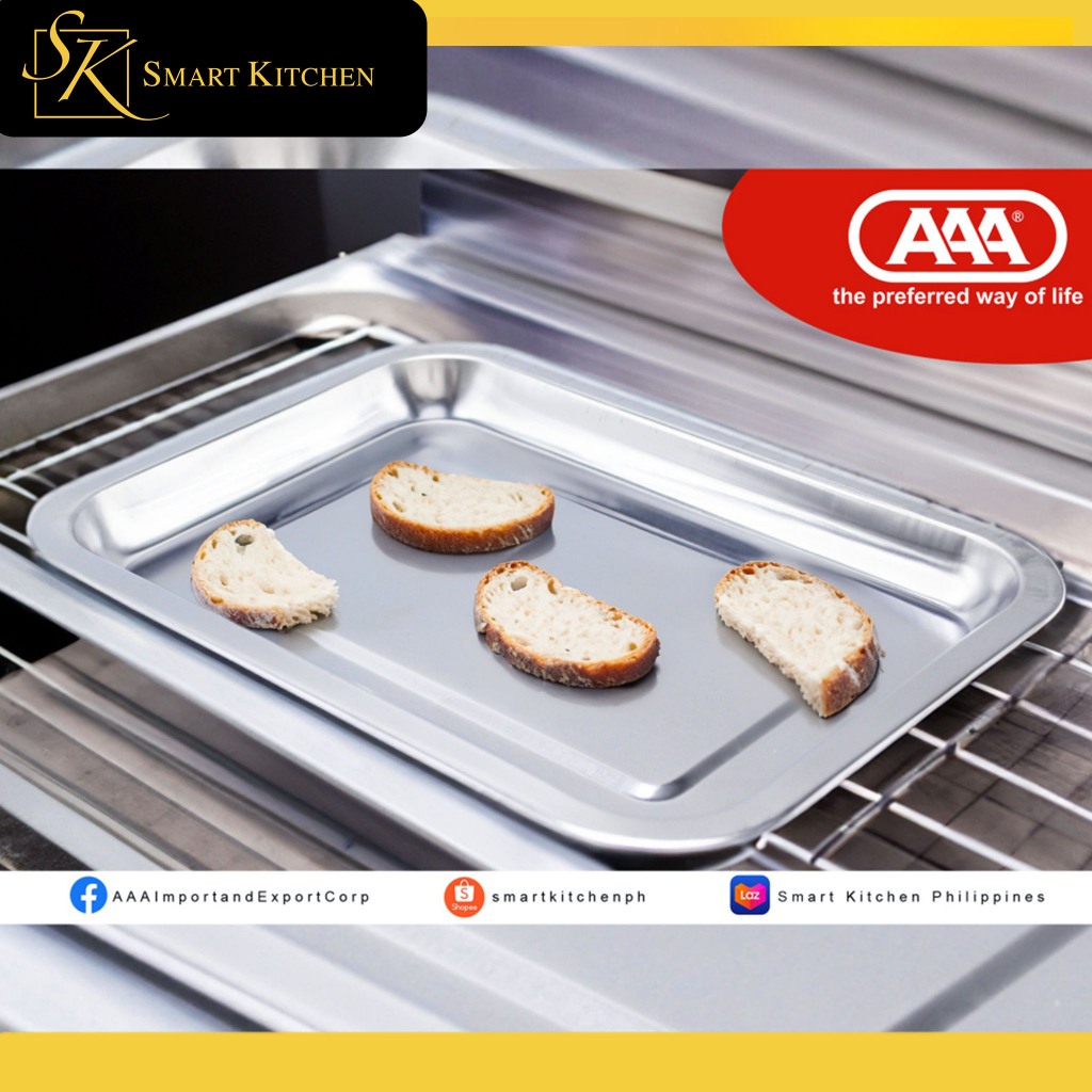 Smart Kitchen Stainless Flat Tray ( 7 different sizes ) Baking Tray ...
