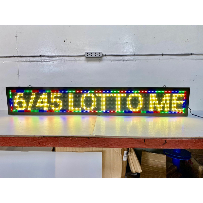 4 Feet Full Color Programmable LED Display | Semi Outdoor | Shopee ...
