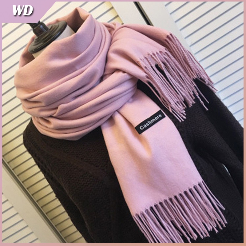 Scarf long shawl bandana imitation cashmere thick polyester beach for ...