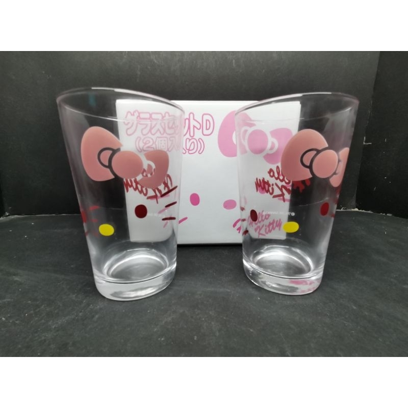 Hello Kitty glass set No original box available | Shopee Philippines