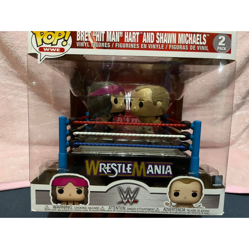 Funko Pop! Moments: WWE - Bret Hit Man Hart and Shawn Michaels | Shopee ...