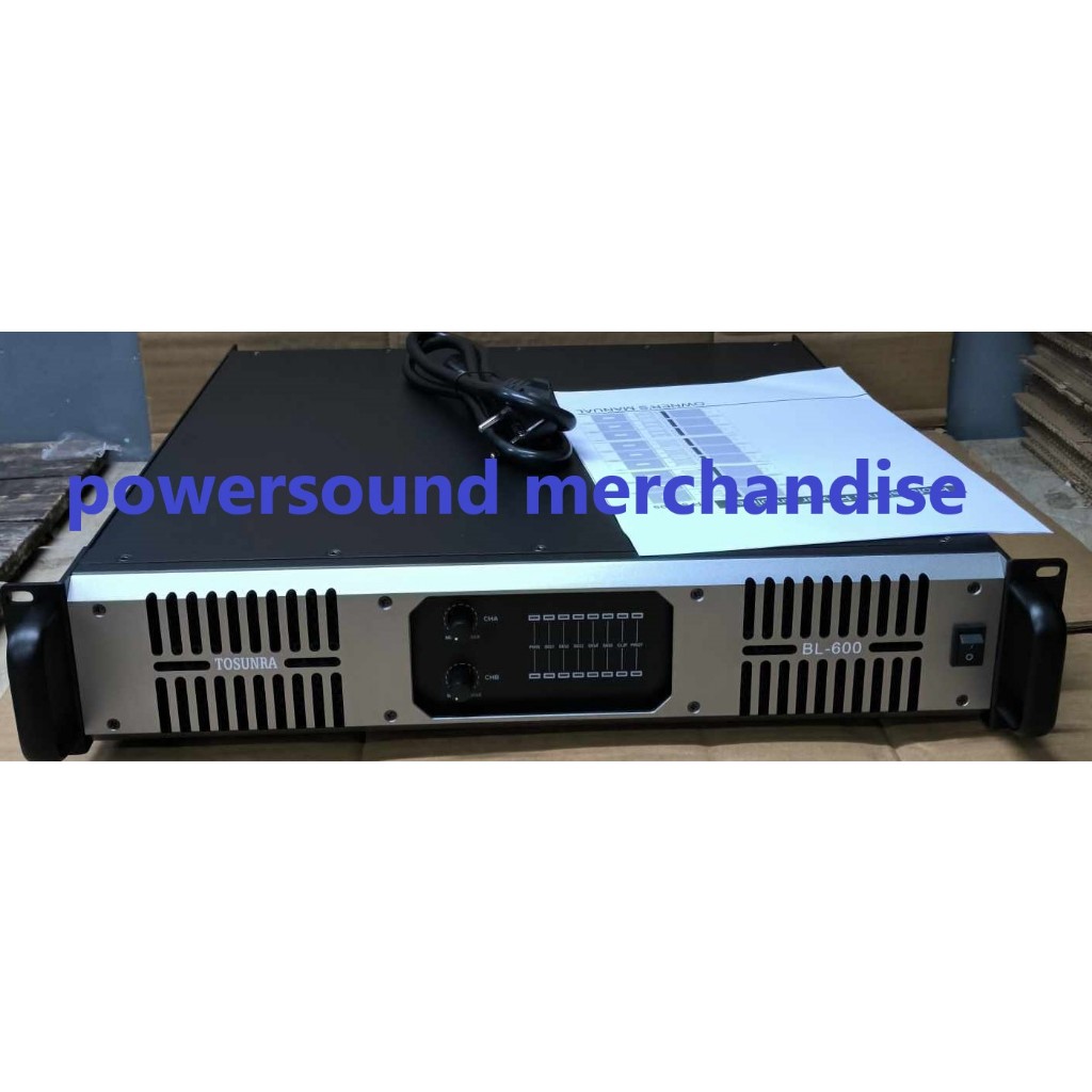Tosunra BL-600 power amplifier PURECOPPER | Shopee Philippines