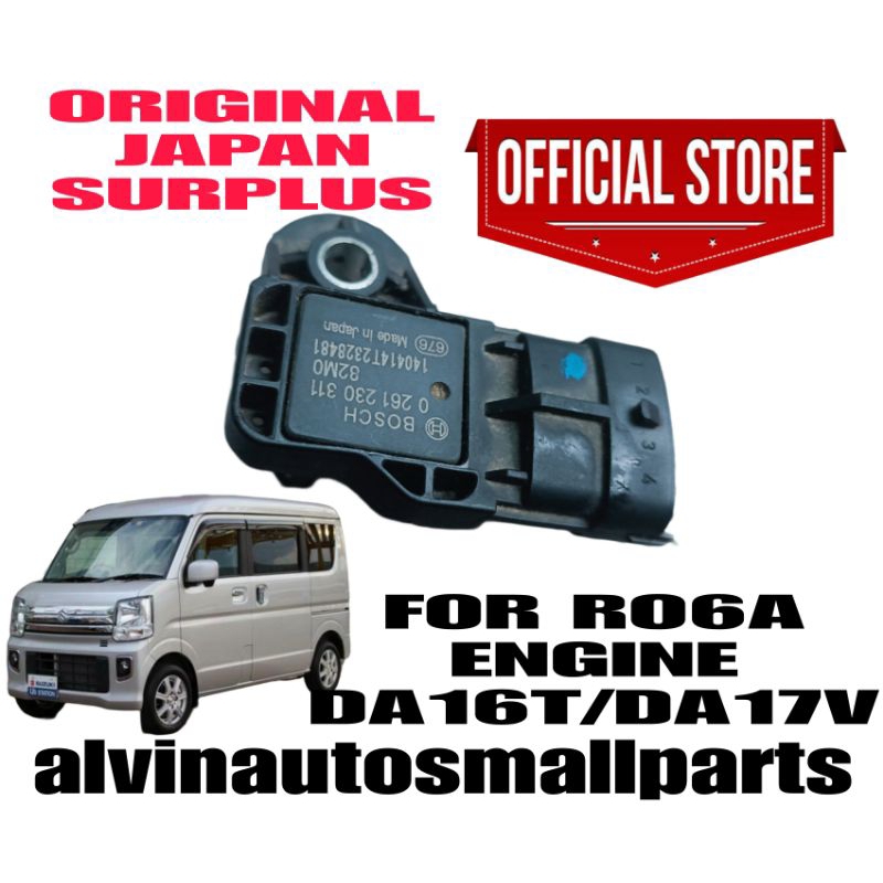 MAP SENSOR FOR SUZUKI DA16T , DA17V JAPAN SURPLUS | Shopee Philippines