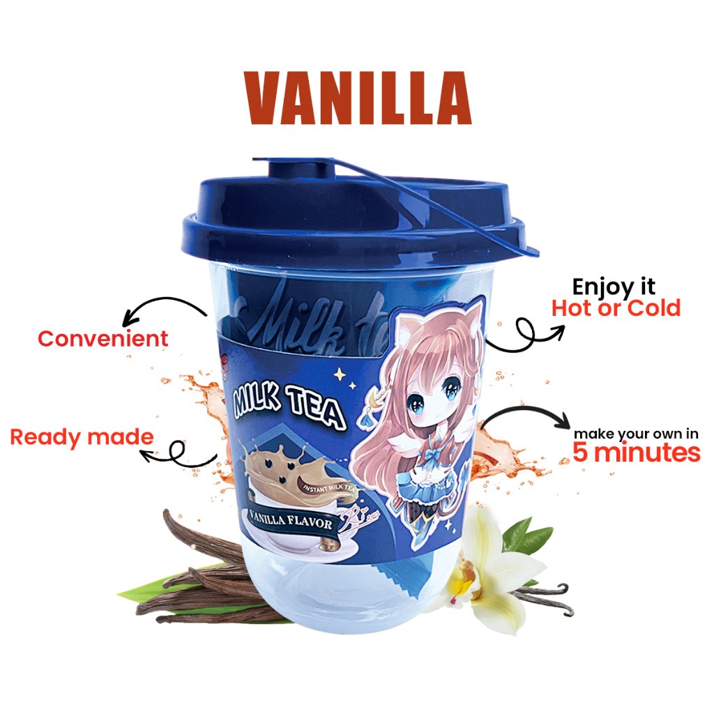 (YLM2272)DIY Milk Tea Vanilla Flavor Instant Milk Tea Hand-brewed Milk ...