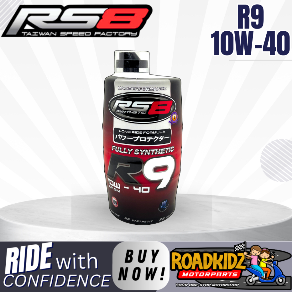 RS8 R9 10W- 40 MA1 ( FULLY SYNTHETIC) | Shopee Philippines