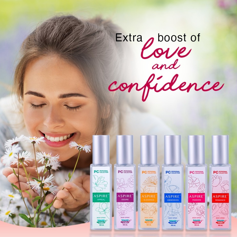 ASPIRE body spray fragrances 100ml | Shopee Philippines