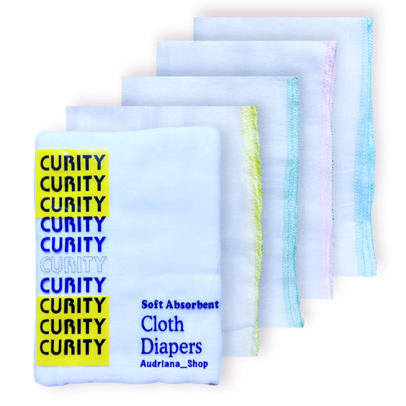 12PIECE Curity Soft Cloth Absorbent Lampin For Baby Newborn Infant ...