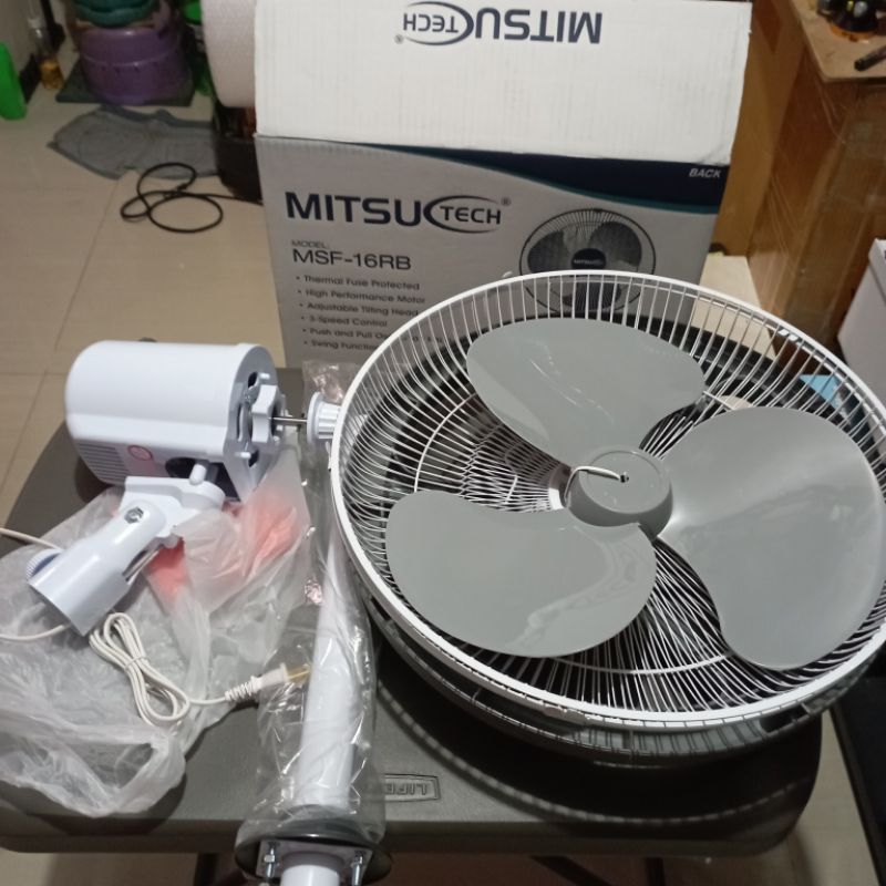 Stand Fan Mitsu Tech Airmax Nova MSF-16RB Brandnew | Shopee Philippines
