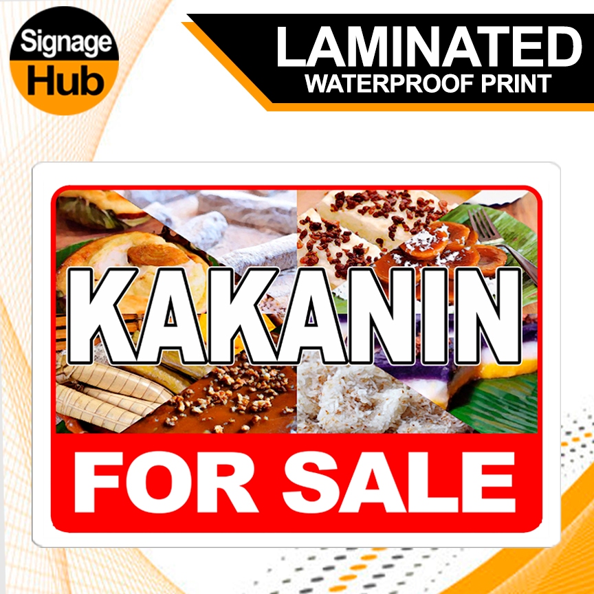 KAKANIN Signage | Laminated & Tarpaulin Signage | A4 Waterproof Print ...