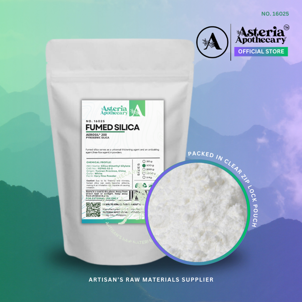 Fumed Silica Powder 30g & 100g- Asteria Apothecary | Shopee Philippines