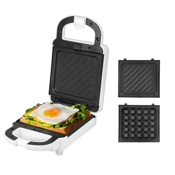 Simplus Sandwich Maker Non-stick MultiFunctional Bread Toaster | Shopee ...