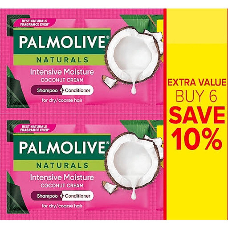 Palmolive Naturals Intensive Moisture Coconut Cream Shampoo ...