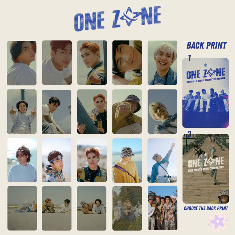 SB19 ONE ZONE (Premium Photocards/Lomo cards) | Shopee Philippines
