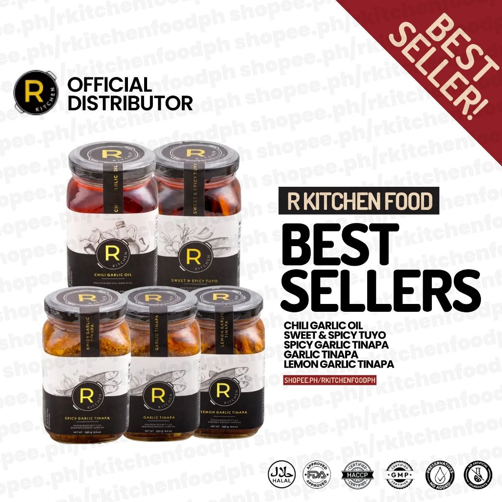 RKITCHEN FOOD - Top 5 Best Sellers (Chili Garlic Oil, Tinapa, Tuyo) by ...