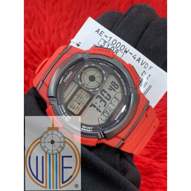 CASIO MENS RUBBER AE 1000W 4A | Shopee Philippines