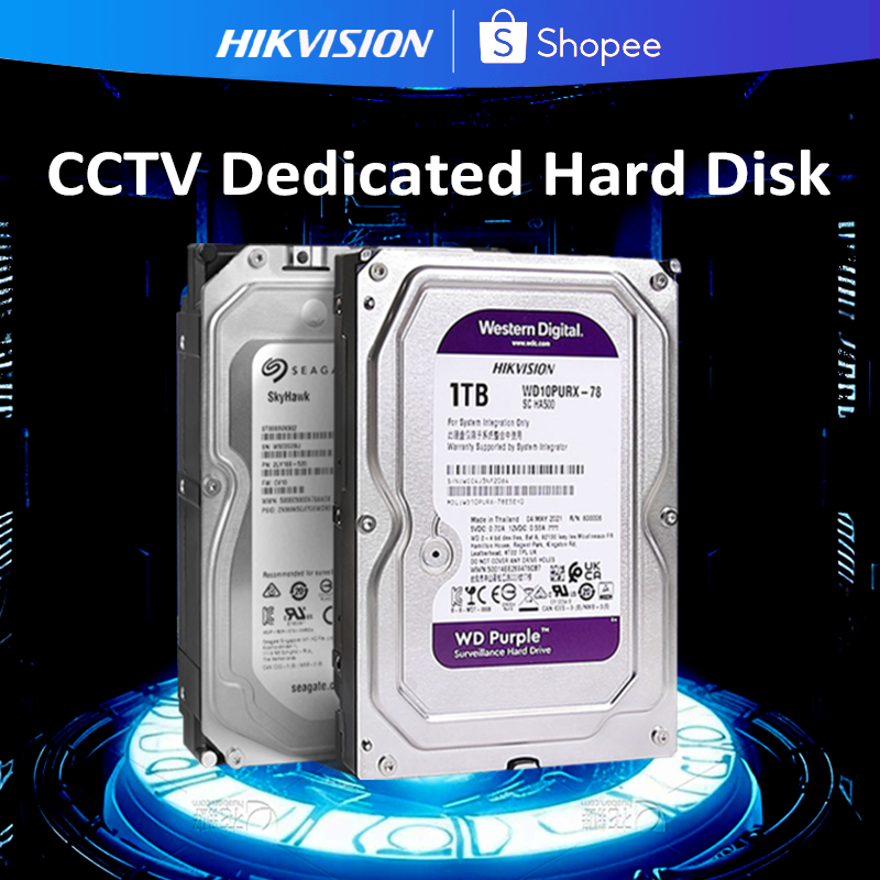 HDD For CCTV Specialized For HIK DVR/NVR Smart Stockpile 3.5" SATA 6Gb ...