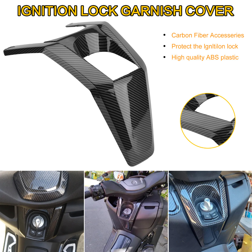 1 PCS NMAX 2020 NECK GARNISH CARBON / IGNITION LOCK GARNISH CARBON ...