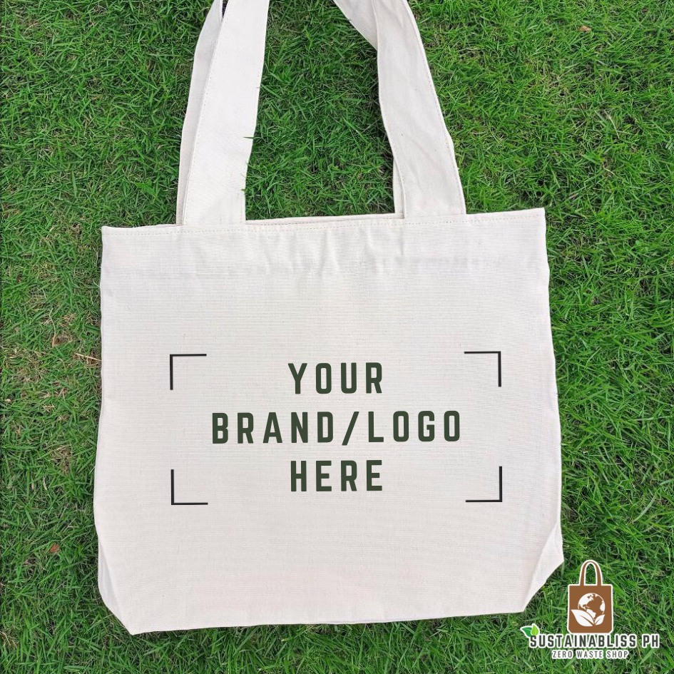 Customized Tote Bag With Zipper for Souvenir Giveaway / Thick Canvas ...