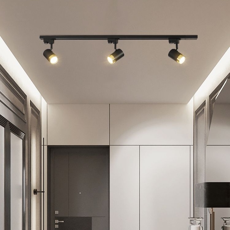 LED Track Light Spot Light Surface Mounted Rotatable Adjustable Ceiling ...