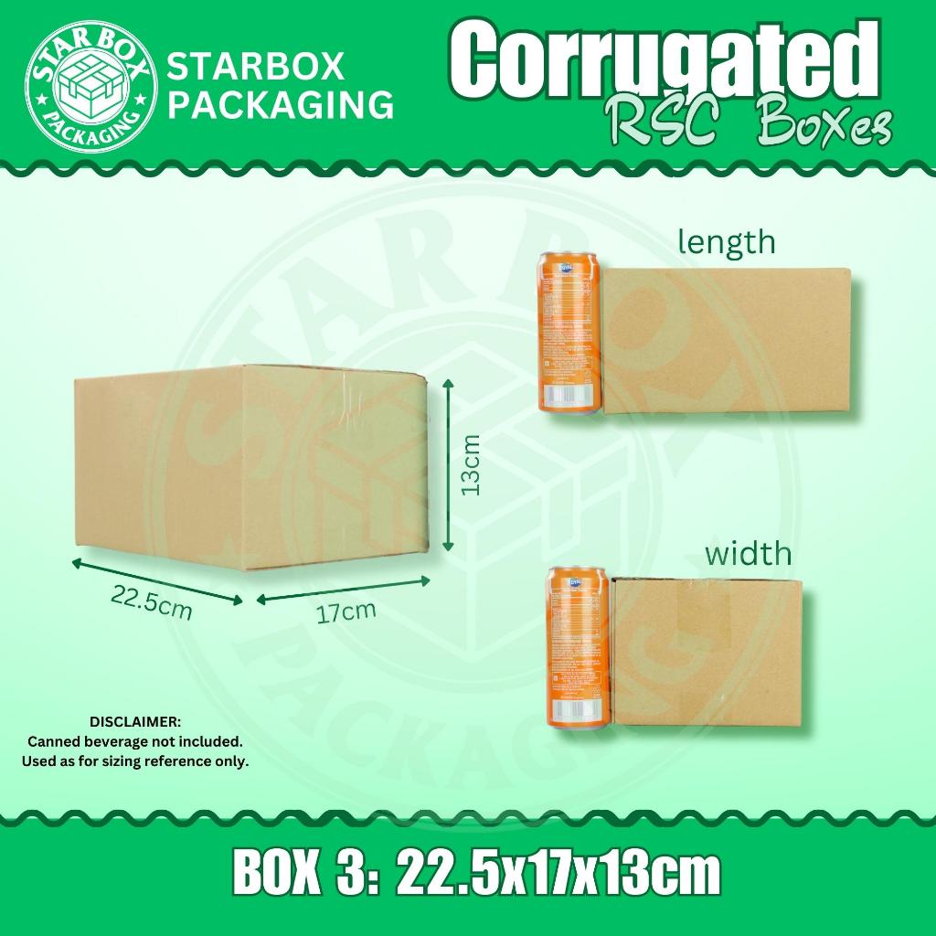Starbox (16 Sizes Available) Corrugated Box RSC Box Shipping Box ...