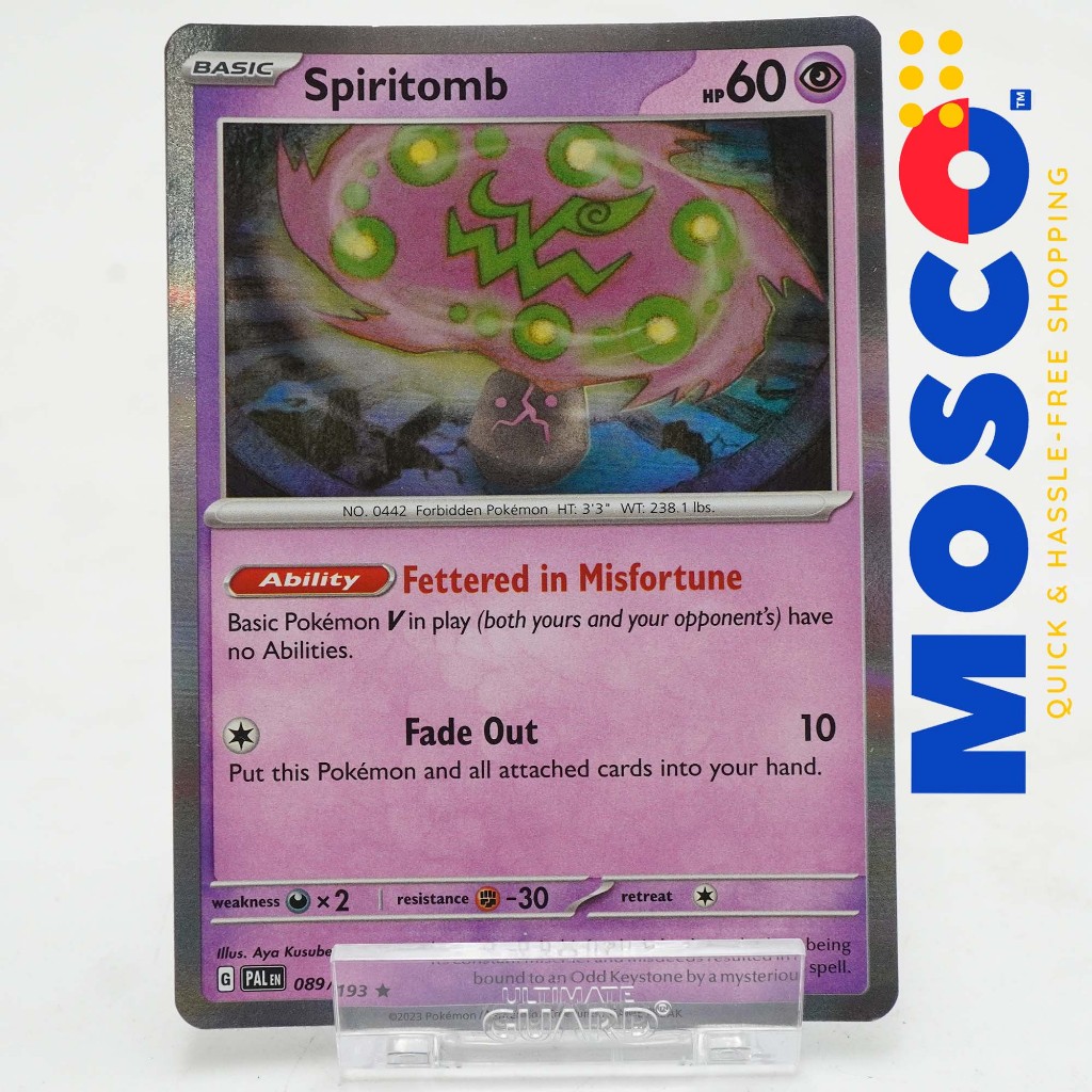 Spiritomb - 089/193 - Holo Rare | Pokemon TCG | Shopee Philippines