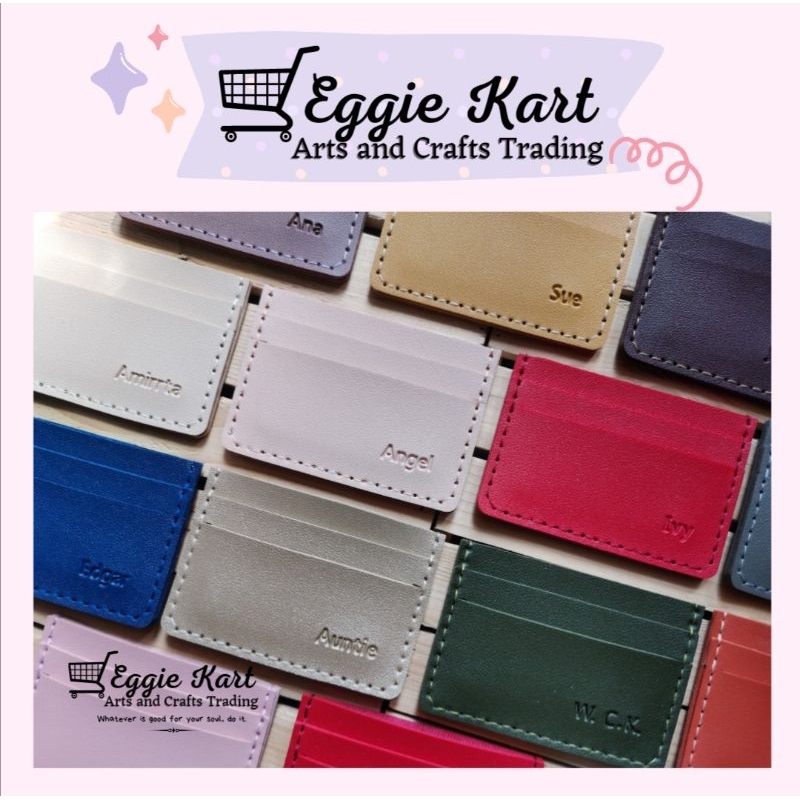 Personalized Card Holder Slot (max of 5cards) | Shopee Philippines