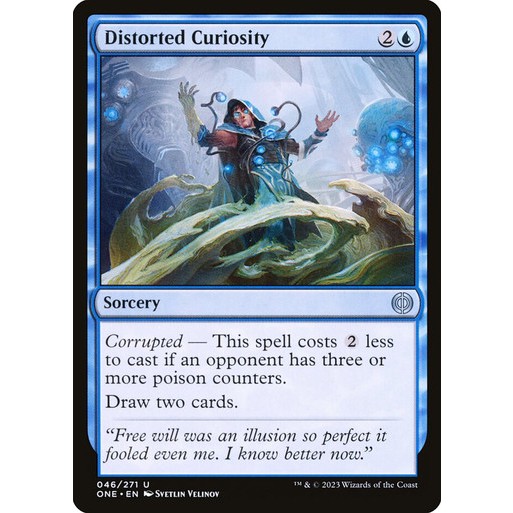 Distorted Curiosity - Phyrexia: All Will Be One (ONE) | Shopee Philippines