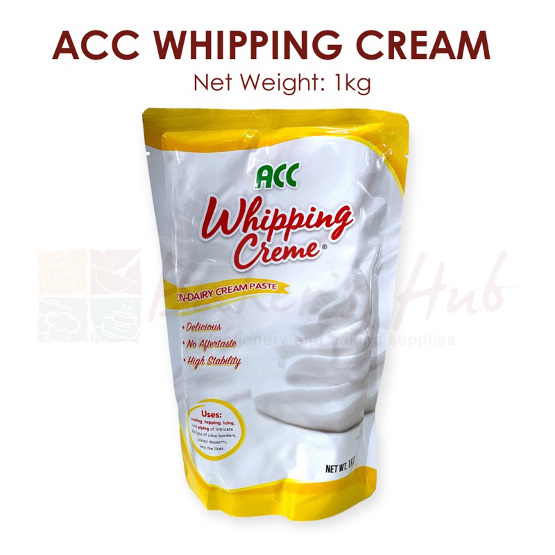 ACC Whipping Creme 1kg Frosting Icing | Shopee Philippines