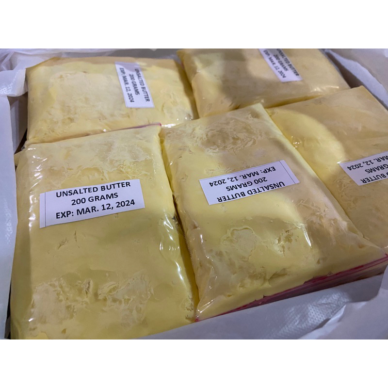 1 Box Unsalted Butter (40pcs + free 1 pc) Expiration: Dec.16, 2026 ...