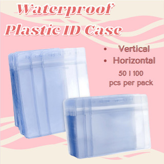 Plastic ID Case Transparent Waterproof (10 - 50 pcs per pack ...