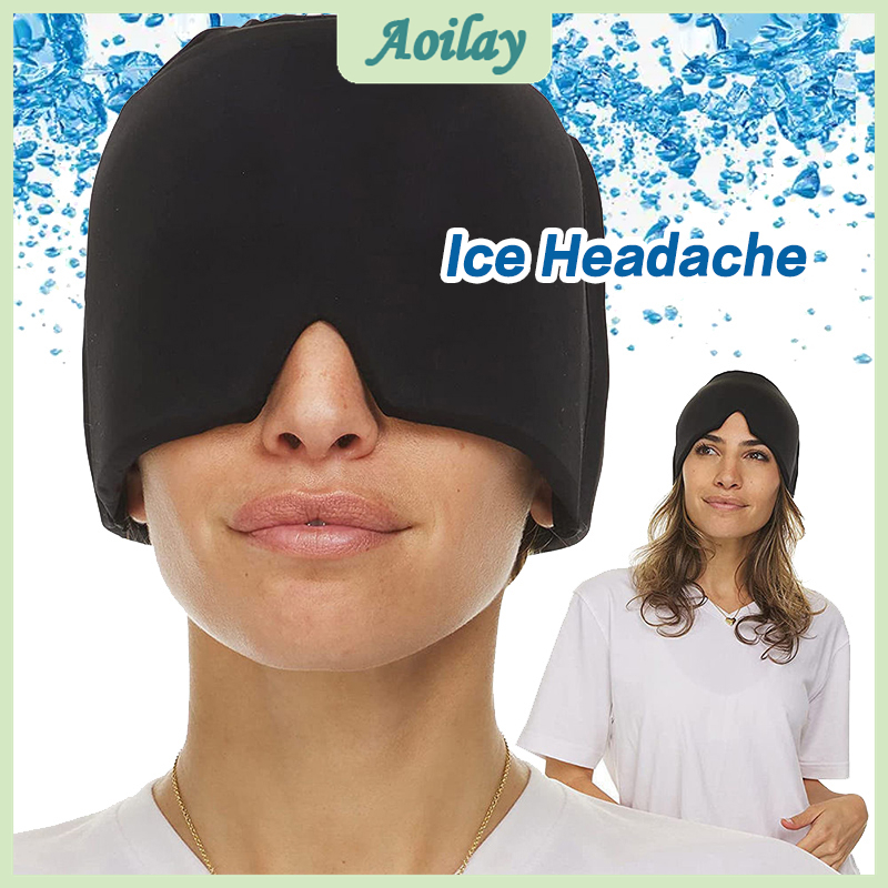 Headache Relief Cap Gel Cold Therapy Cap Migraine Relief Cap Cold ...