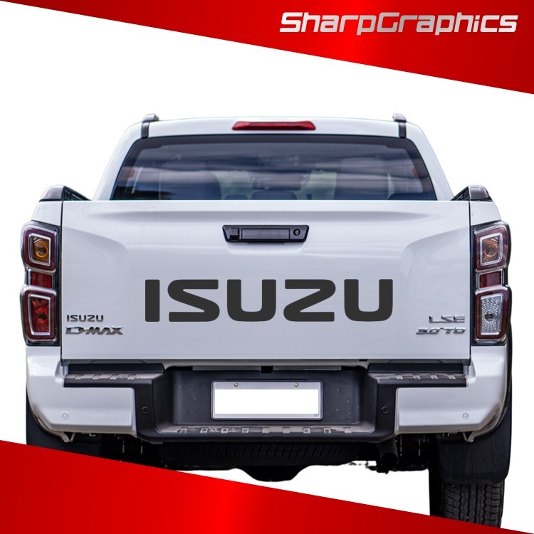 Isuzu for DMAX D MAX Matte Glossy Tailgate Sticker | Shopee Philippines