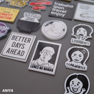 ANIYA CLOTHING Sticker Happy Set Waterproof Stickers Journal Laptop ...