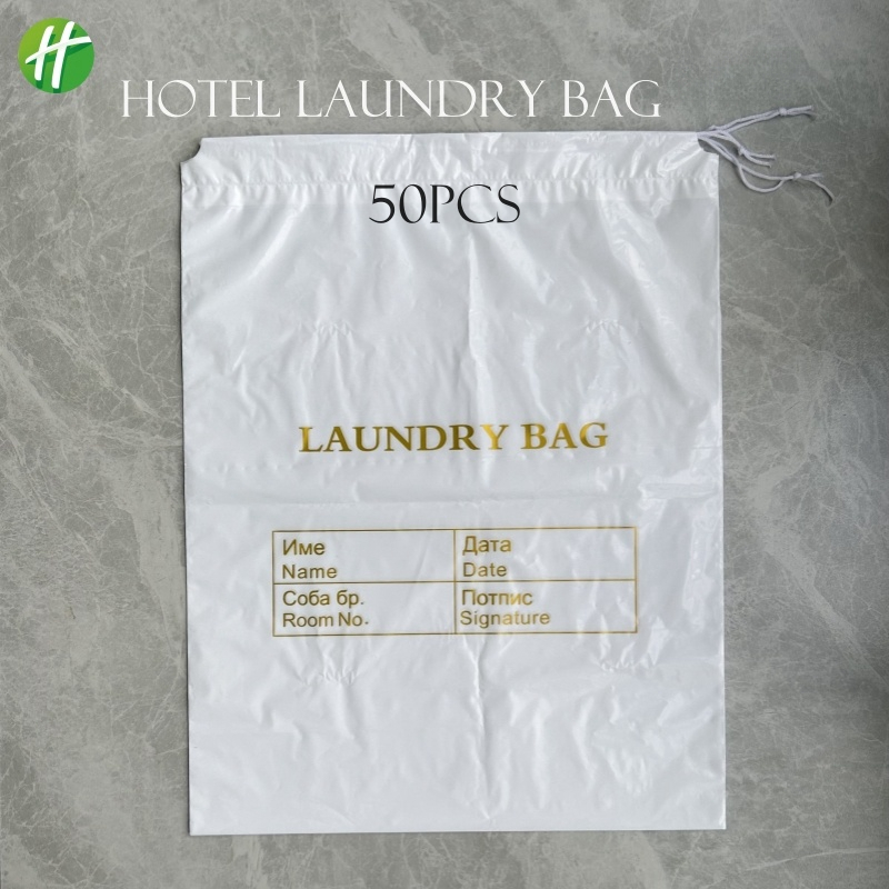Holiday Hotel Supplies Standard Laundry Bag 50 pcs | Shopee Philippines
