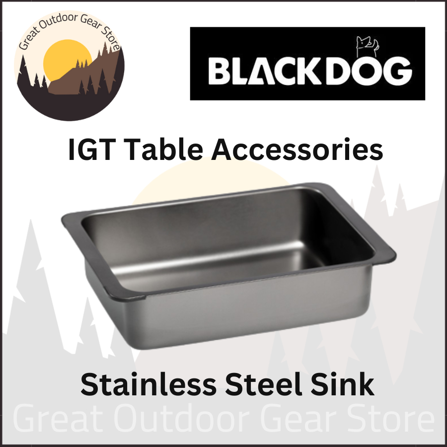 Blackdog Outdoor Camping IGT Combination Table Accessories - Stainless ...