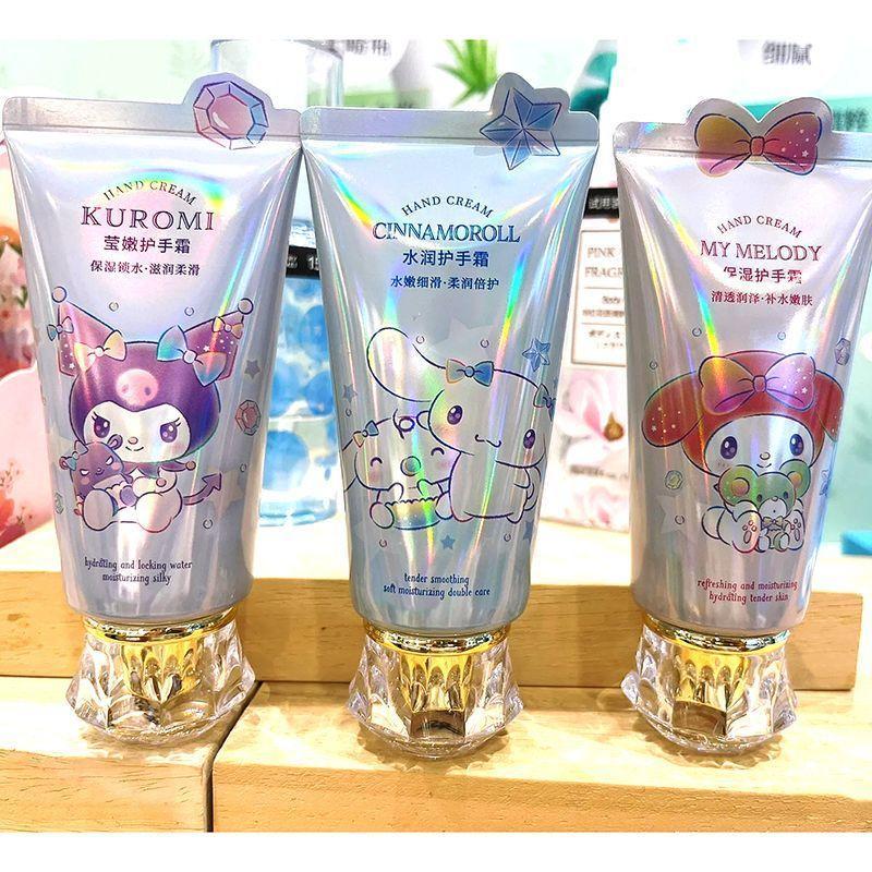 MINISO Sanrio Hand Cream Kuromi My Moledy Cinnamorolla Nourishing ...